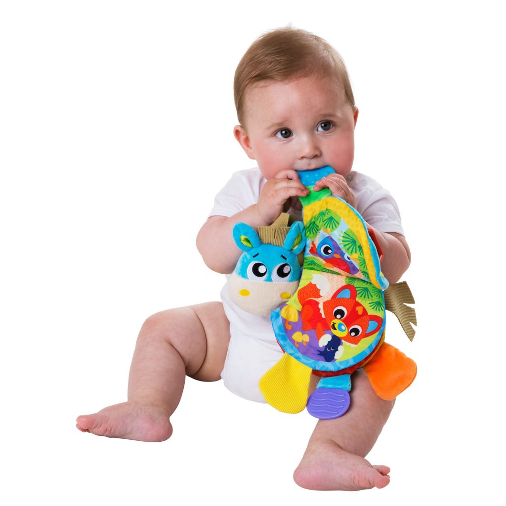 Musical Clip Clop Teether Book – Playgro United State